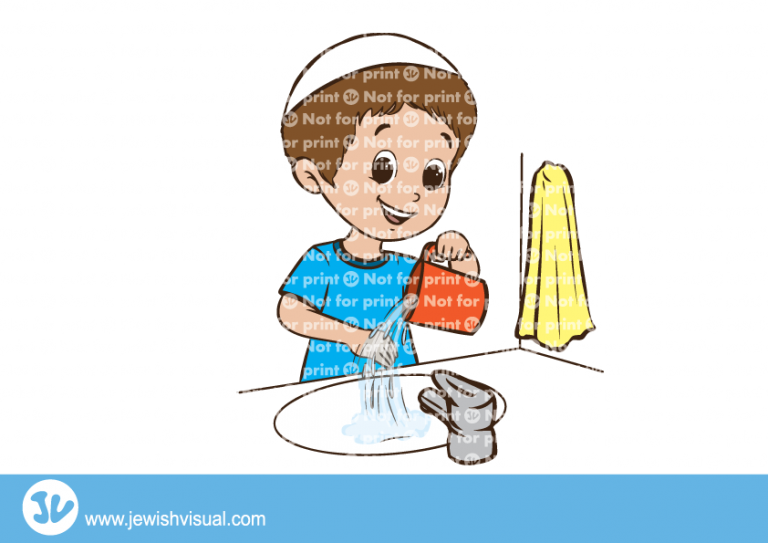 Netilat Yadayim - ילד נוטל ידיים - JVisual
