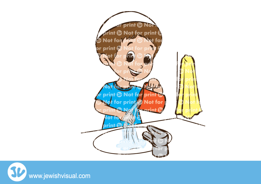 Netilat Yadayim – ילד נוטל ידיים – JVisual